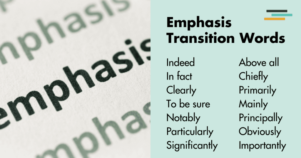 94 Transition Words and Phrases (with Examples) | Fictionary