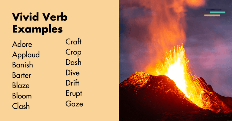 153 Vivid Verbs and How to Use Them Effectively | Fictionary