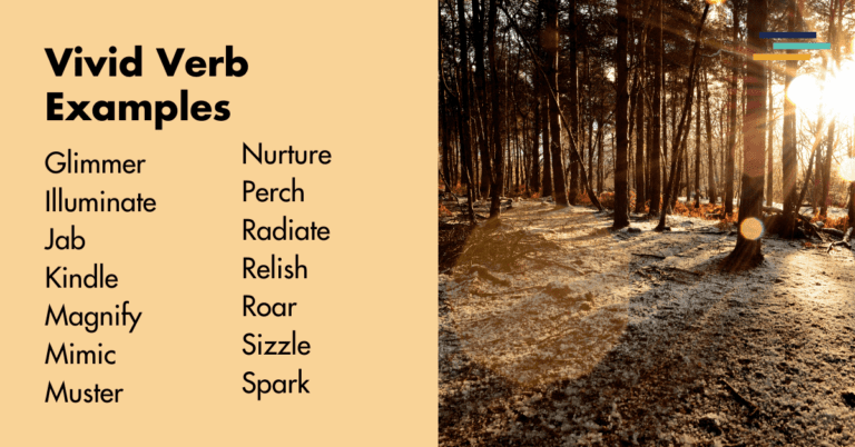 153 Vivid Verbs and How to Use Them Effectively | Fictionary