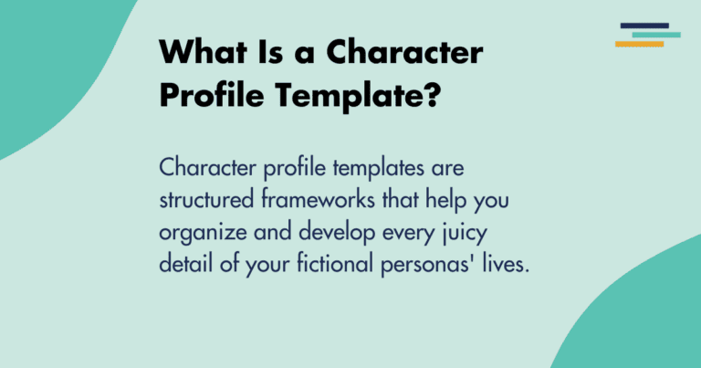 Character Template for Fiction Writing | Fictionary
